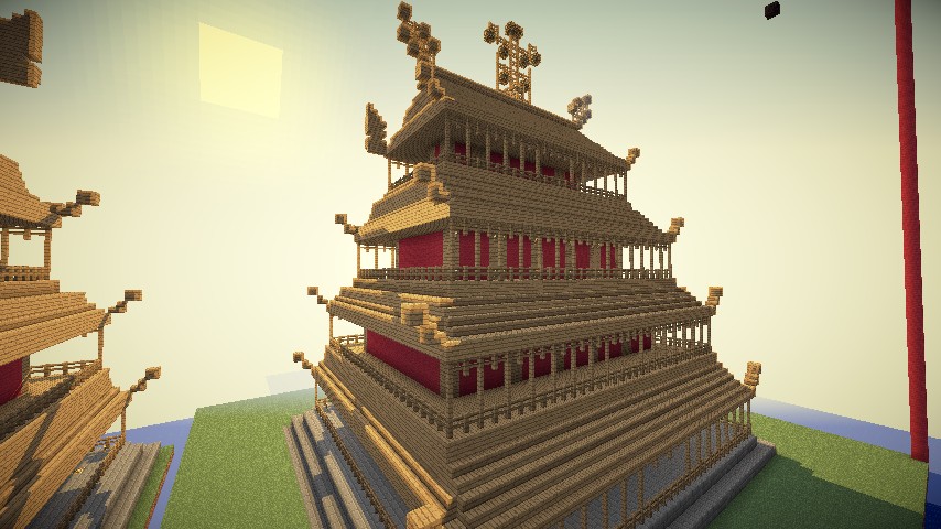 Chinese Temple Minecraft Map