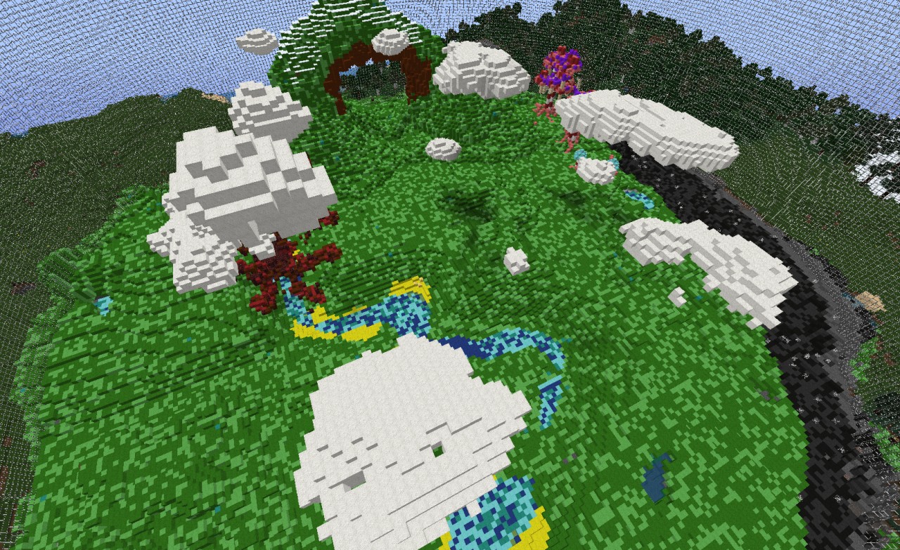 Rolling Green Hills Minecraft Map