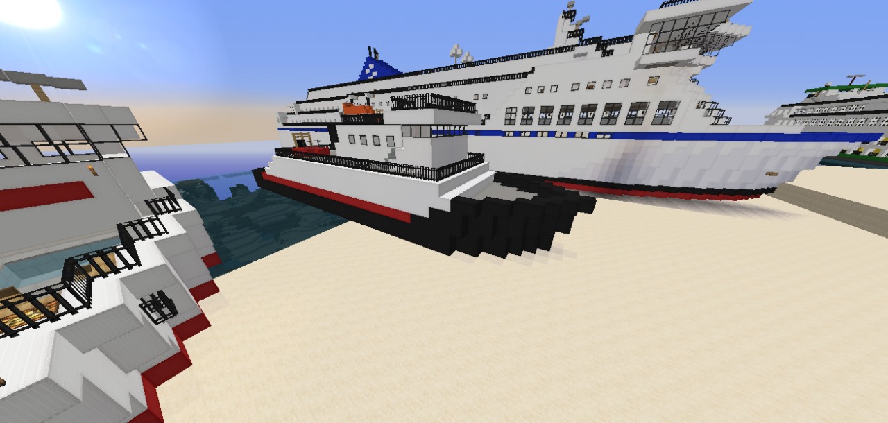 Norwegian Ferry Minecraft Map