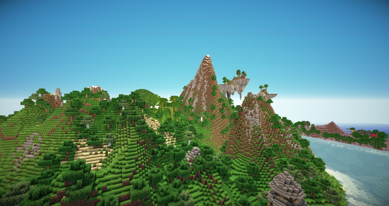 the Forgotten Island V.1 Minecraft Map
