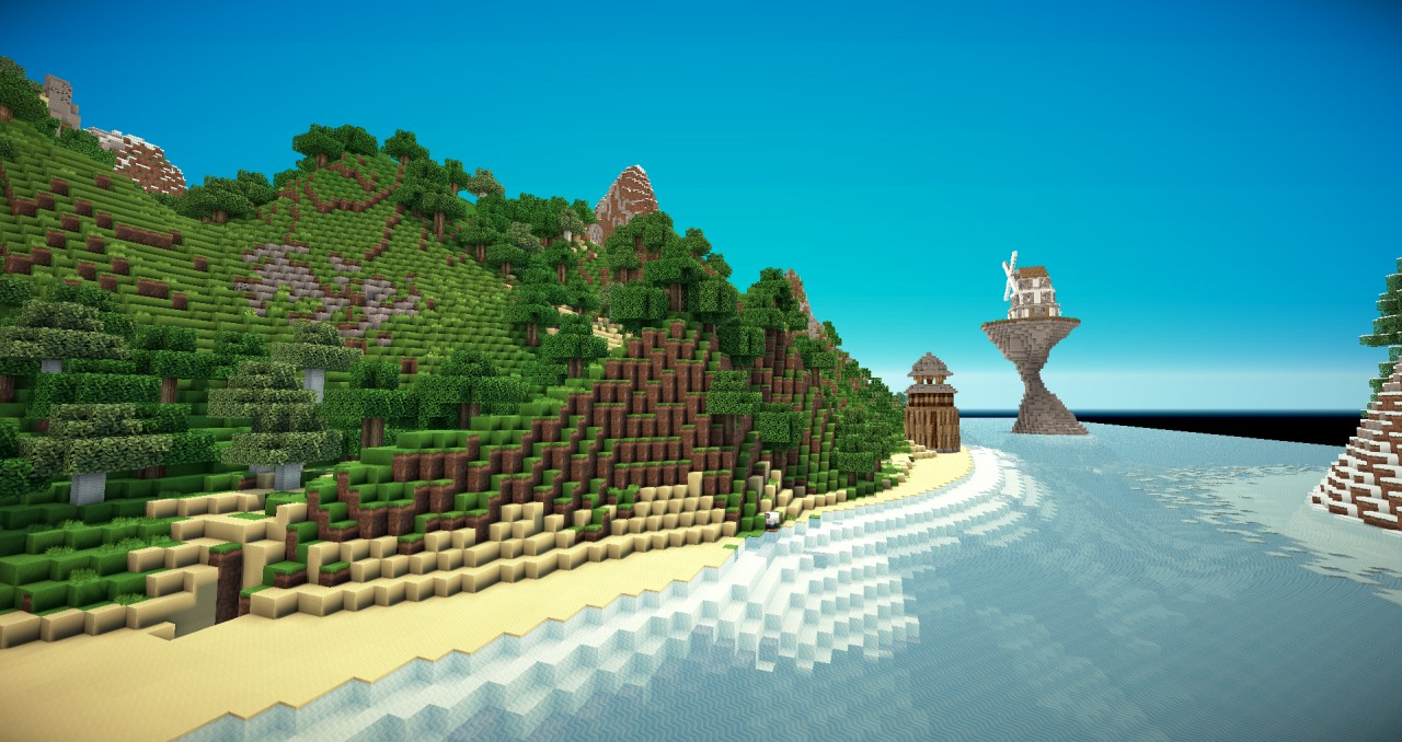 the Forgotten Island V.1 Minecraft Map