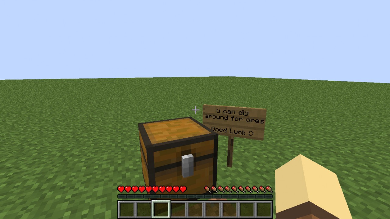 superflat survival Minecraft Map