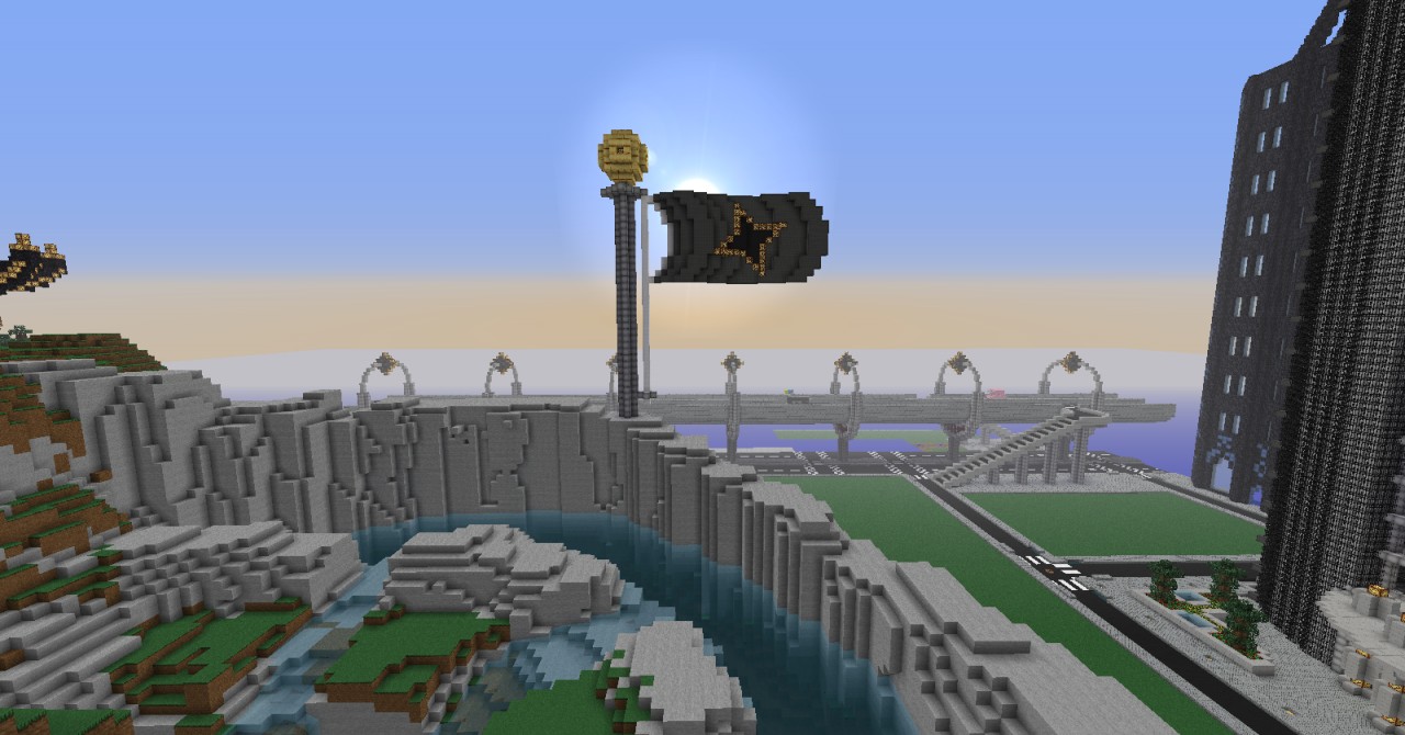 Shuriken Flag Minecraft Map