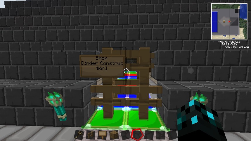 Need help building spawn for tekkit 3.1.1 Minecraft Map