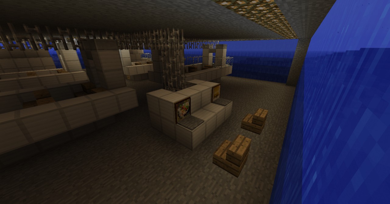 underwater station Minecraft Map