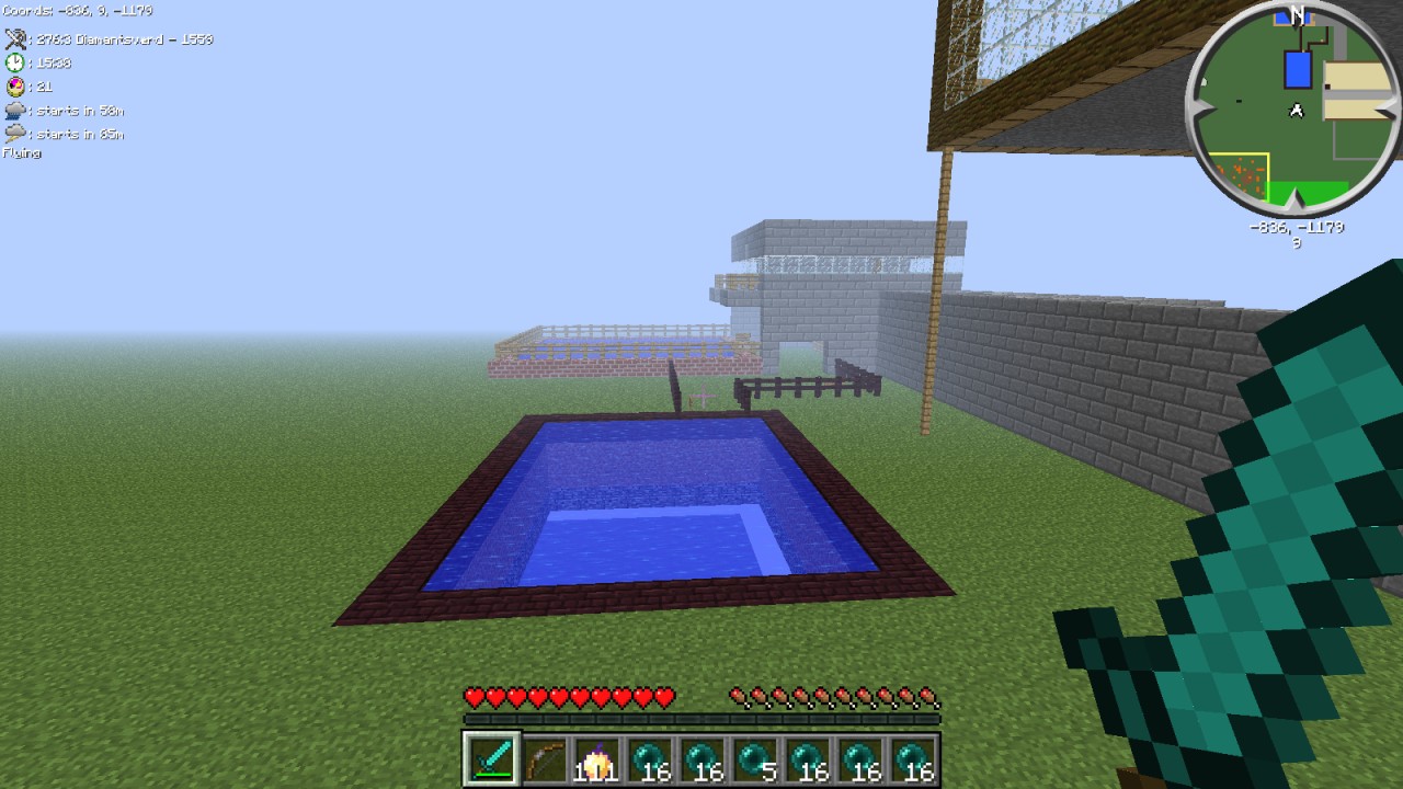 big hose or small house Minecraft Map