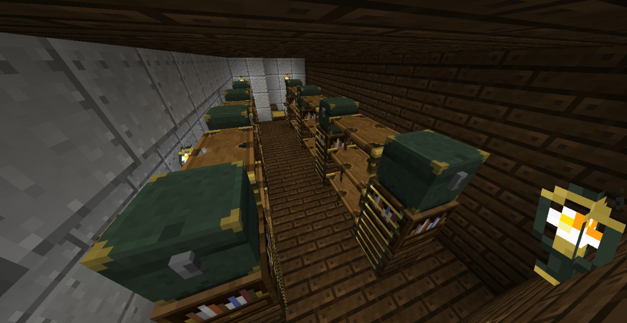 Steam Punk(ish) Carnot Class Batleship Minecraft Map