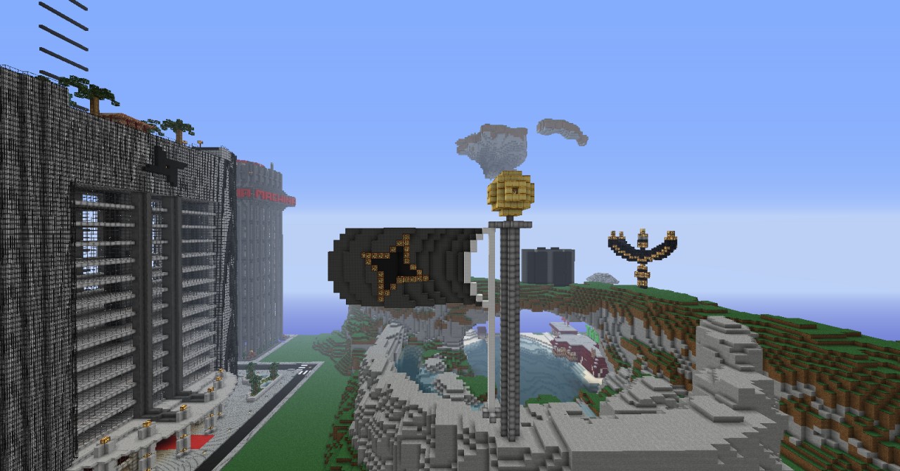 Shuriken Flag Minecraft Map