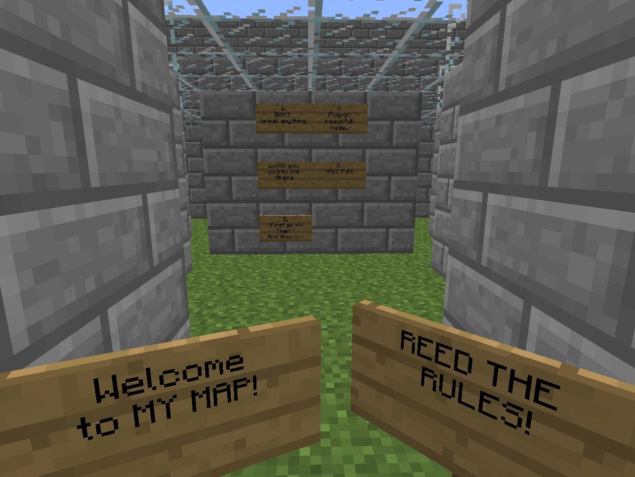 Castle & Arena Map Minecraft Map