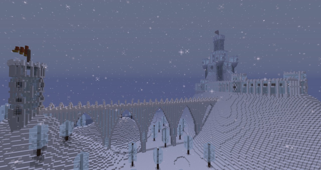 Ice Castle Minecraft Map