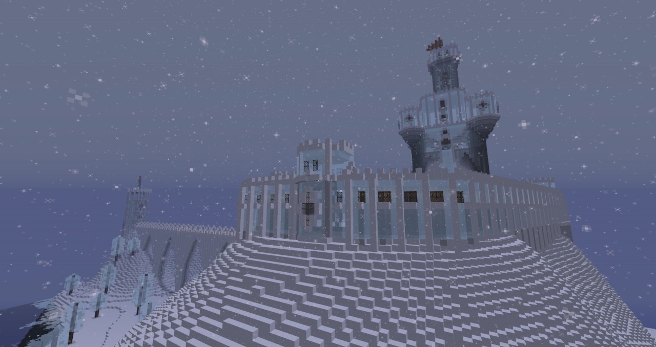 Ice Castle Minecraft Map