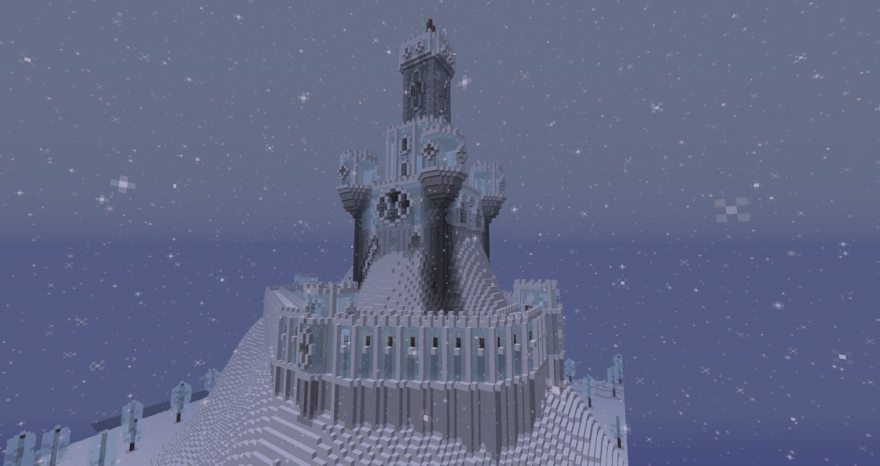 Ice Castle Minecraft Map