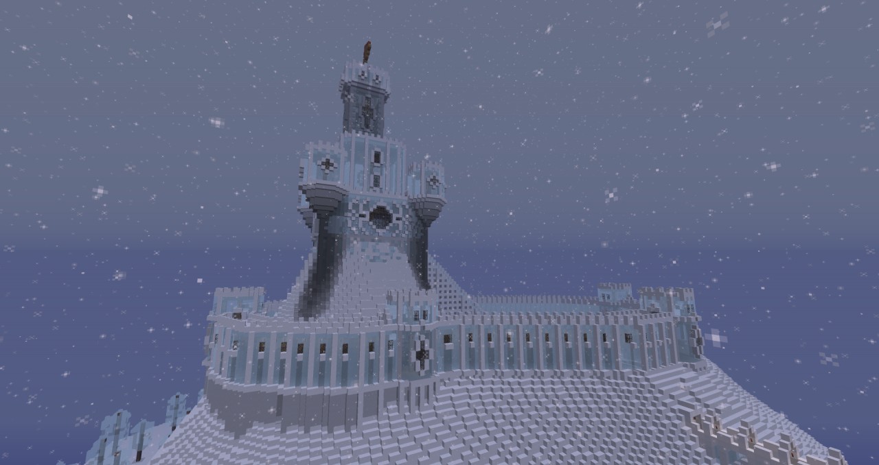 Ice Castle Minecraft Map