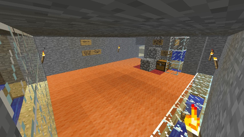 Beach House w/ Zombie Spawner Minecraft Map
