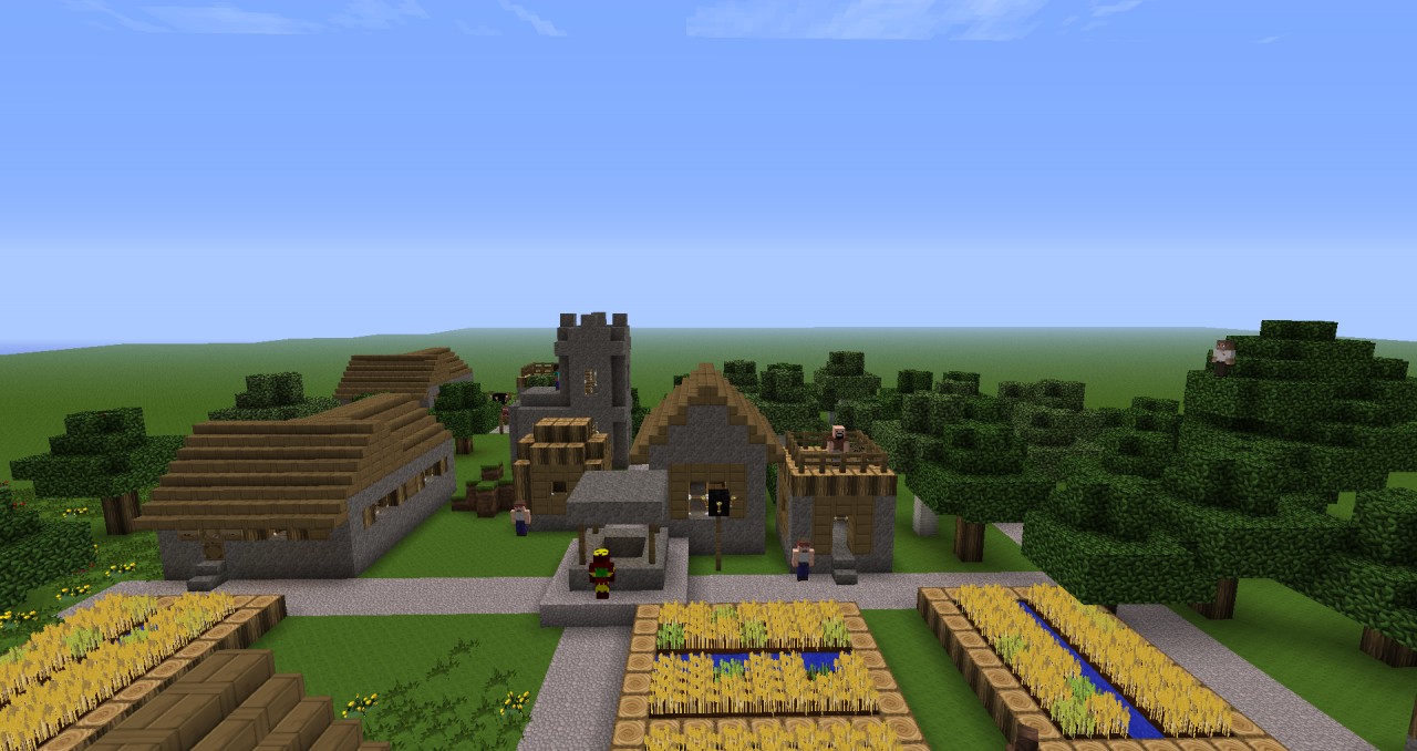 Scrapper's Flatland Survival Minecraft Map