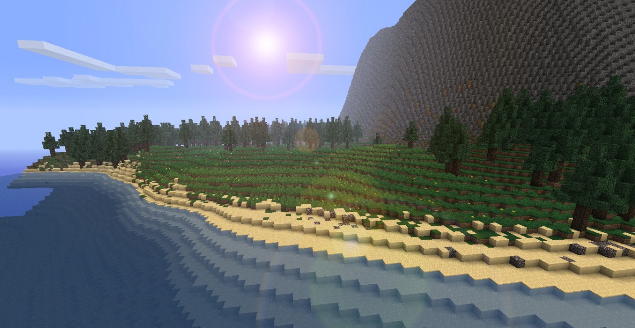 The Crescent Island Minecraft Map