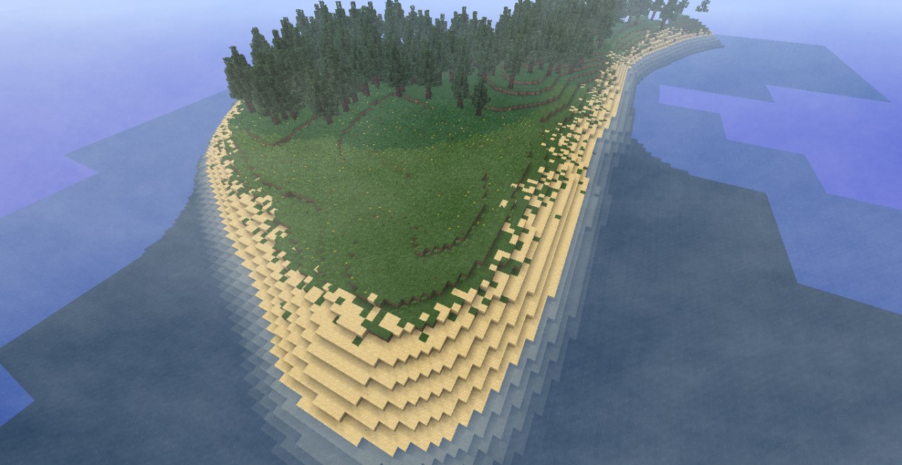 The Crescent Island Minecraft Map