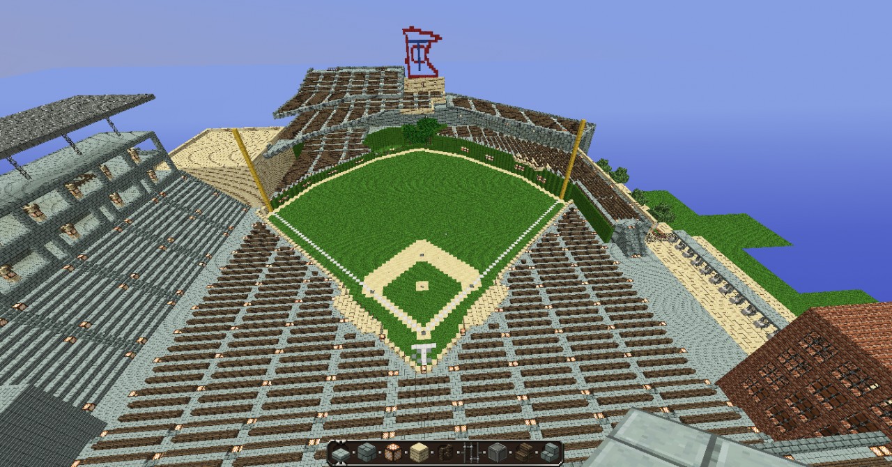 Baseball Field Minecraft Map