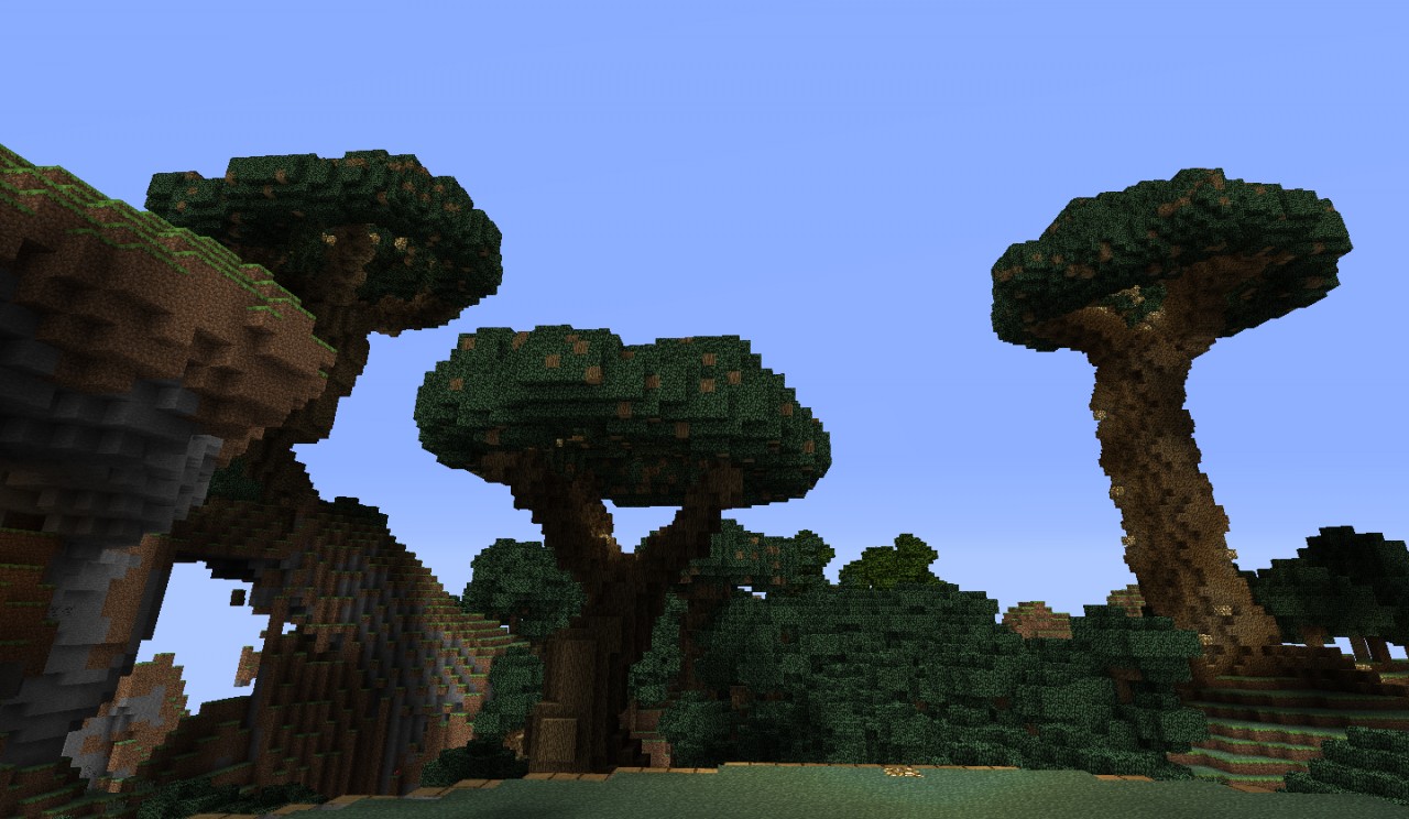 SUPER TREE BIOME!!!! 1.3.2 Minecraft Map