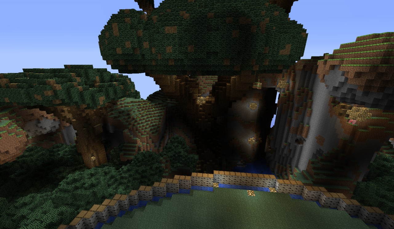 SUPER TREE BIOME!!!! 1.3.2 Minecraft Map