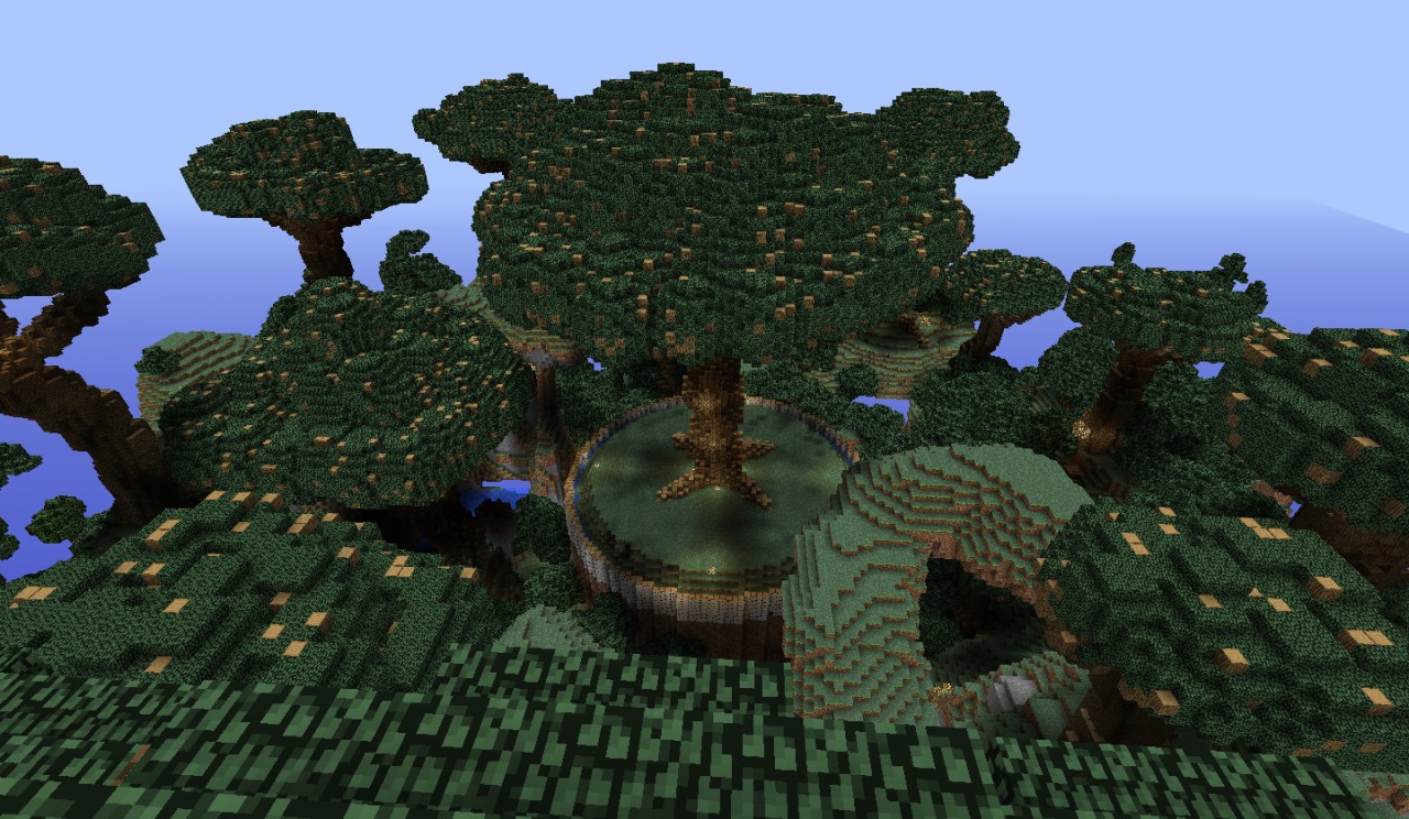 SUPER TREE BIOME!!!! 1.3.2 Minecraft Map