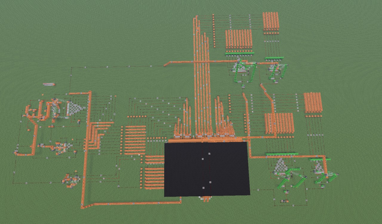 Digital Clock Minecraft Map