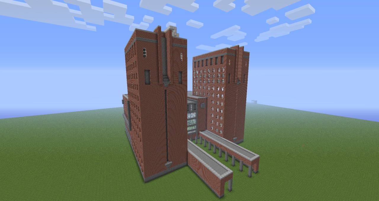 The City Hall Of Oslo, Norway Minecraft Map