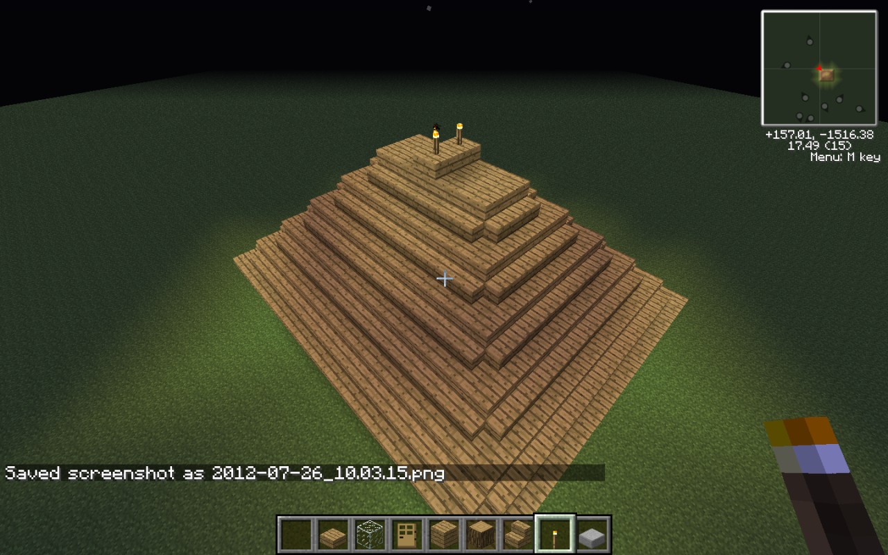 A house shell. Minecraft Map