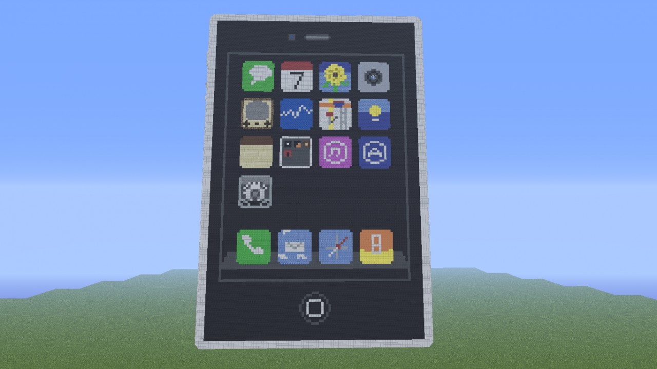 Iphone 4 Minecraft Map