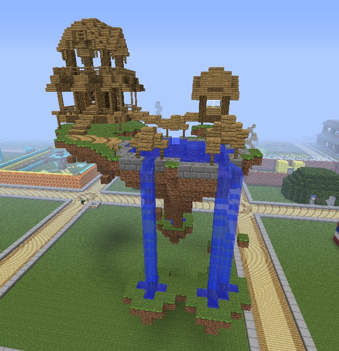 Floating islands: With download :D Minecraft Map