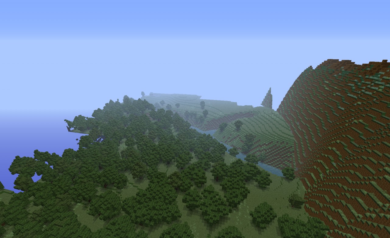 Giant Forest Enclosure Minecraft Map