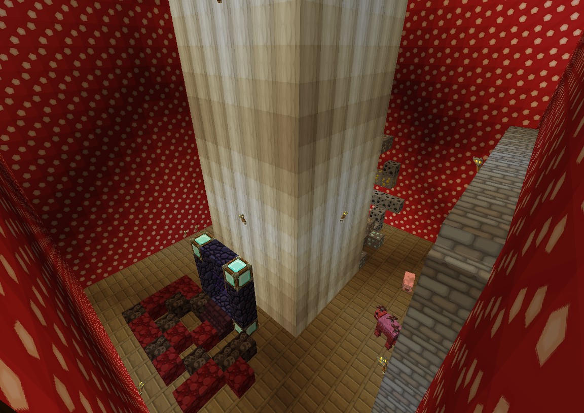 Giant Mushroom Modreview room Minecraft Map