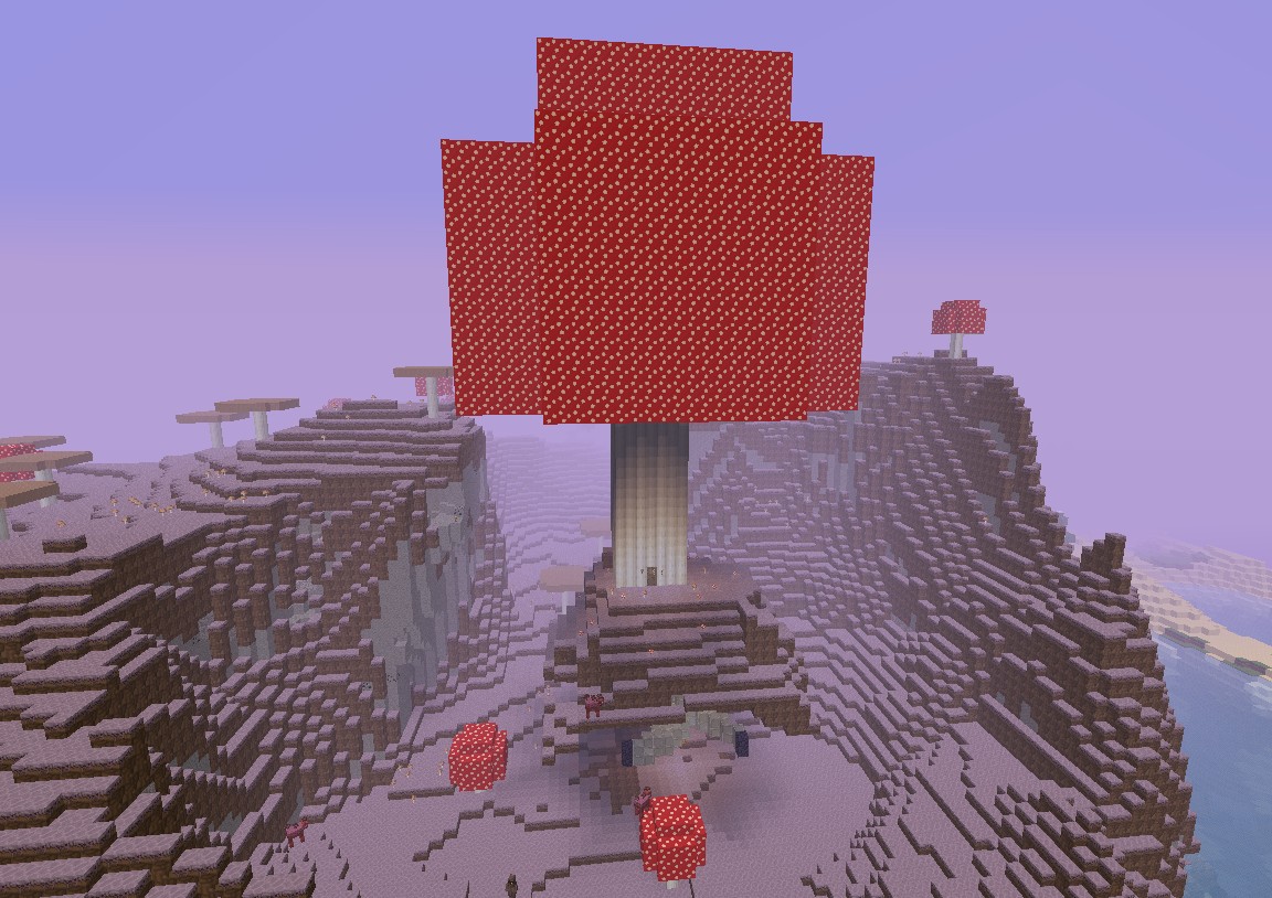 Giant Mushroom Modreview room Minecraft Map