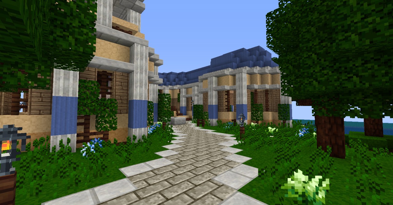 Greek Restaurant Minecraft Map