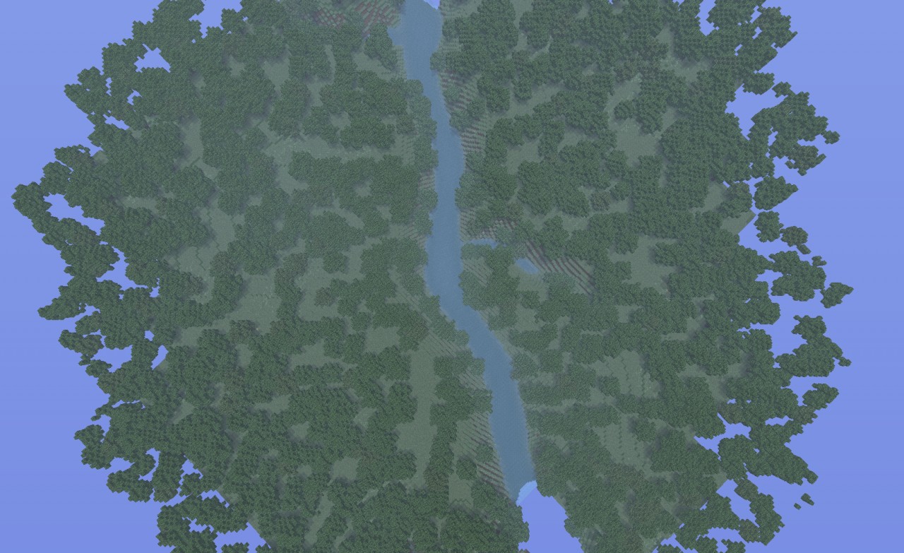 Giant Forest Enclosure Minecraft Map