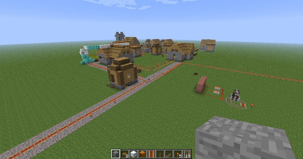 Minecart experince Minecraft Map