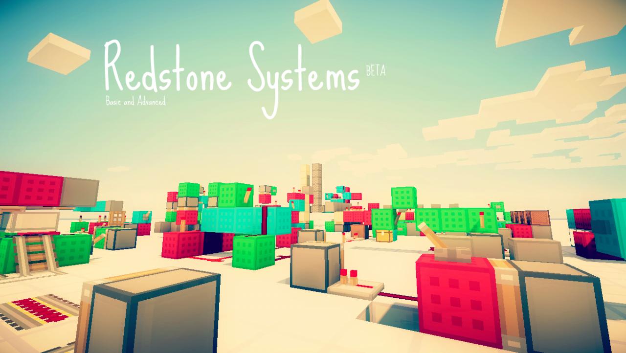 Redstone Systems 1.2.5 [Basic and Advanced] Minecraft Map