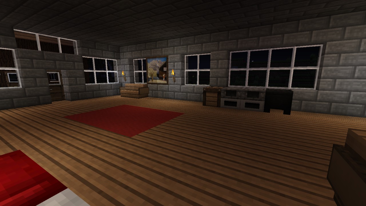 more of inside of AWESOME HOUSE Minecraft Map
