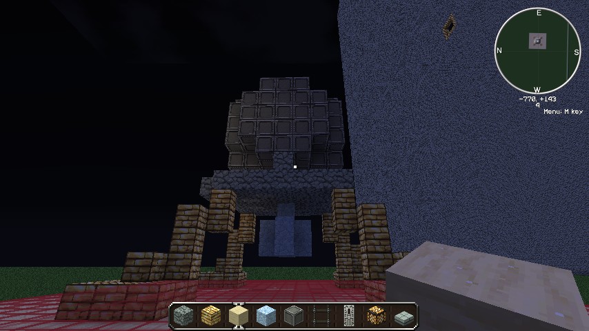 Lunar lander Minecraft Map