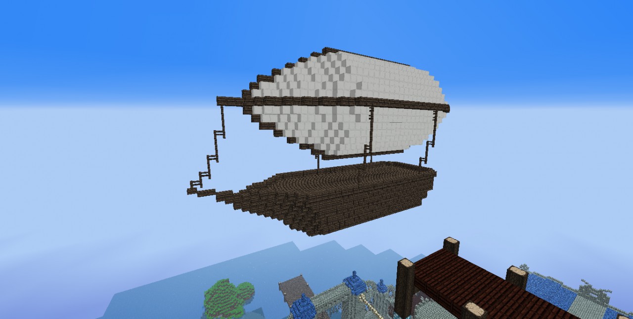 airship world shop Minecraft Map