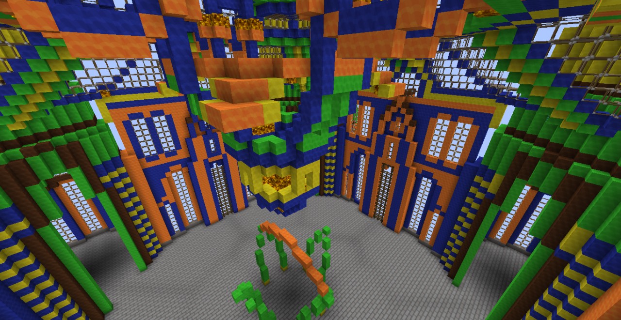 Epic Rainbow Castle Minecraft Map