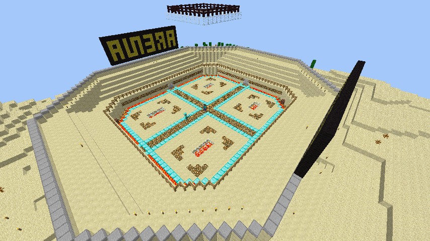 Mau5Craft's Huge Arena Minecraft Map