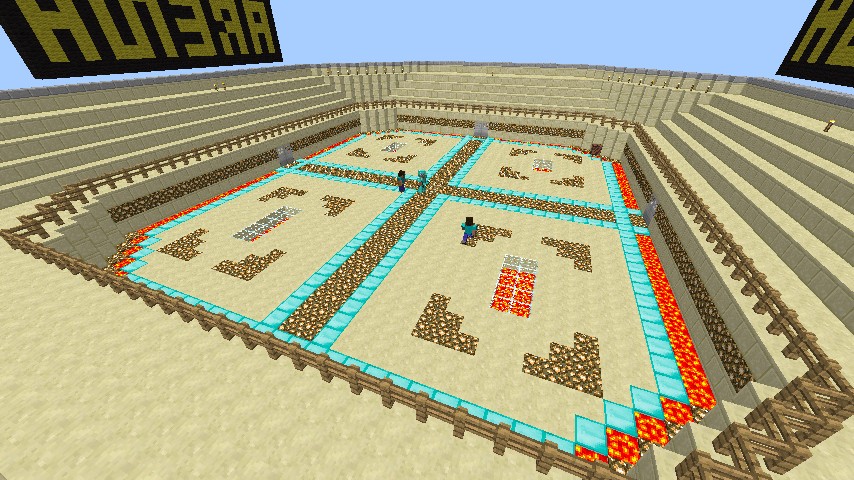 Mau5Craft's Huge Arena Minecraft Map