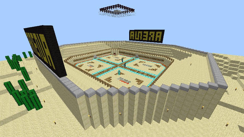 Mau5Craft's Huge Arena Minecraft Map