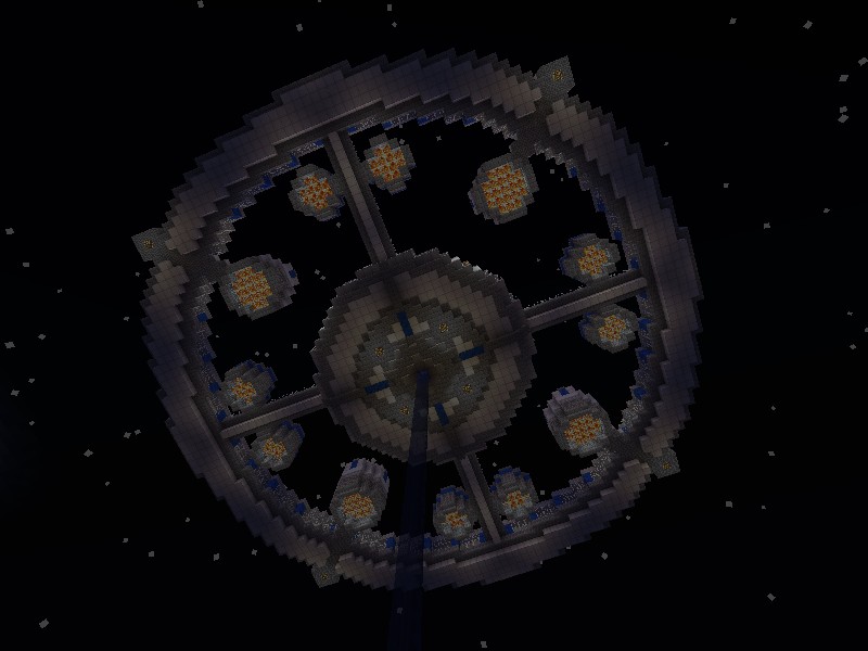 Futuristic Space House Minecraft Map
