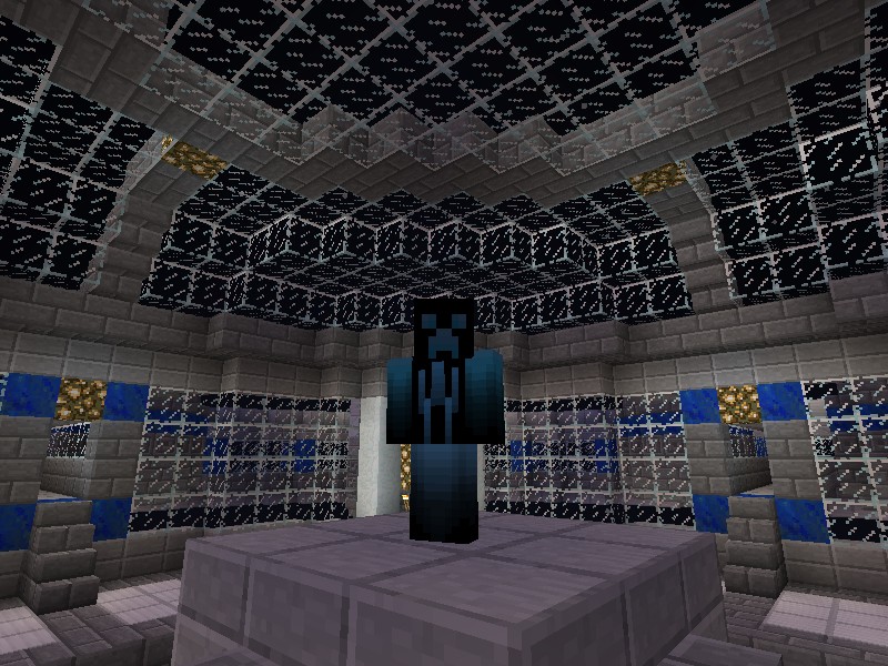 Futuristic Space House Minecraft Map