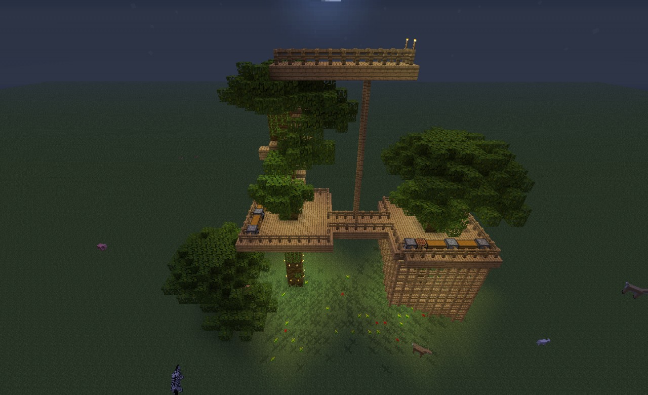 Jungle TreeFort Minecraft Map