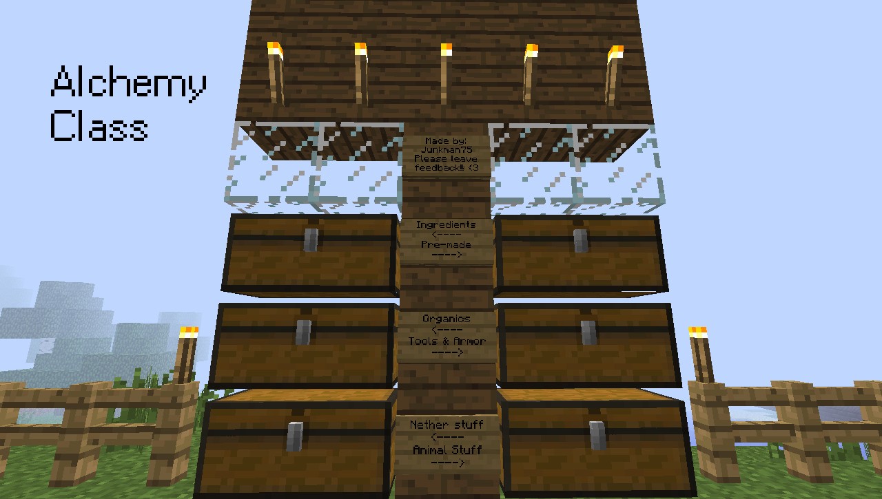 Alchemy Class Minecraft Map