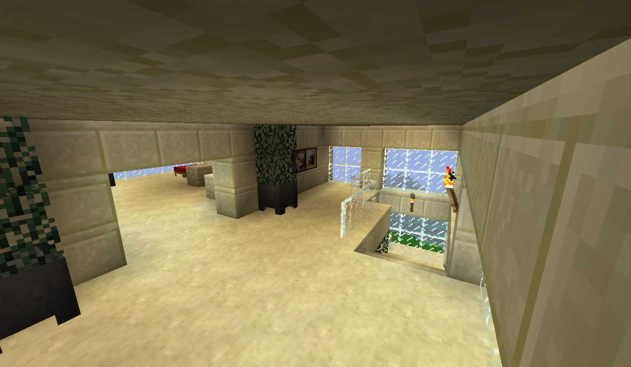 Sandstone House Minecraft Map