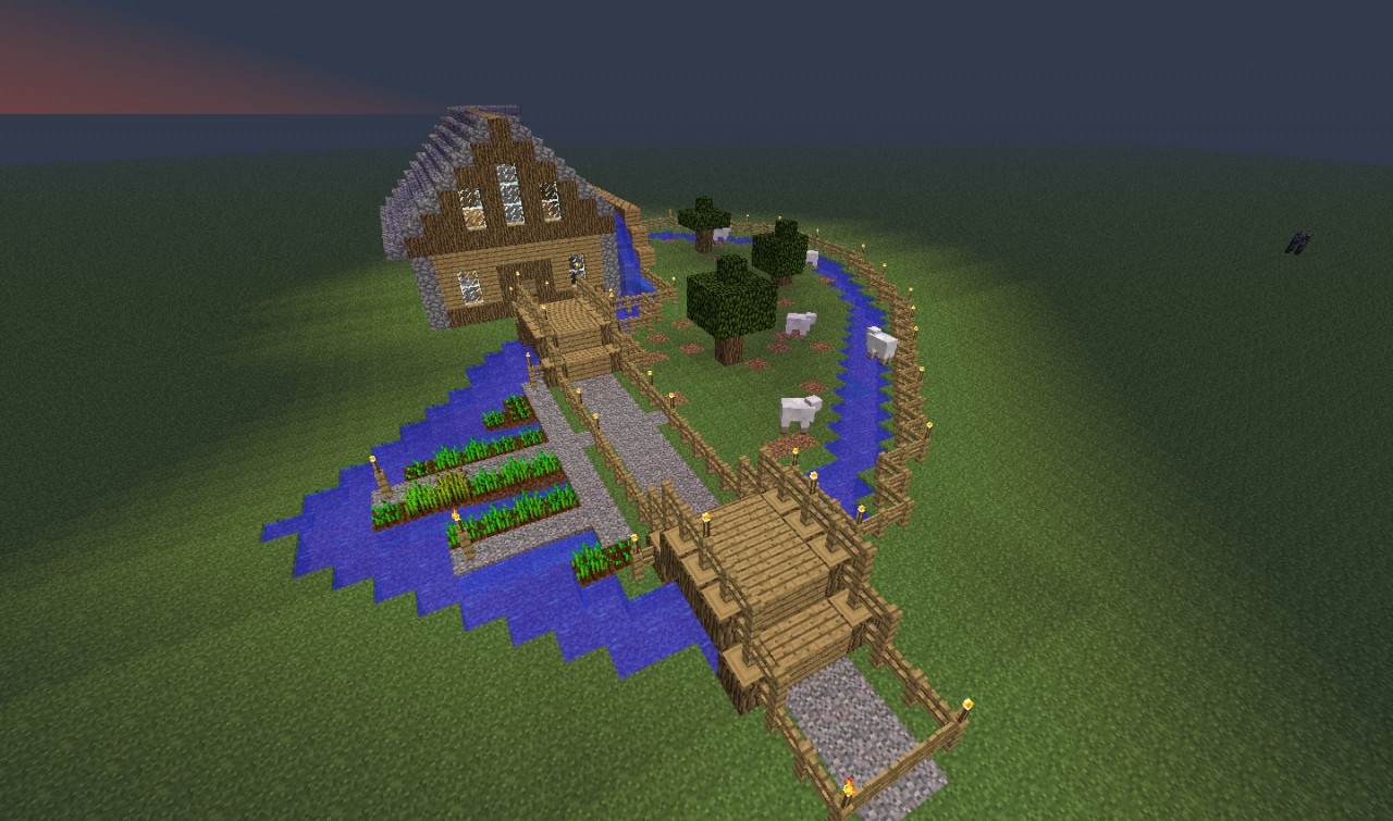 Cottage. Minecraft Map